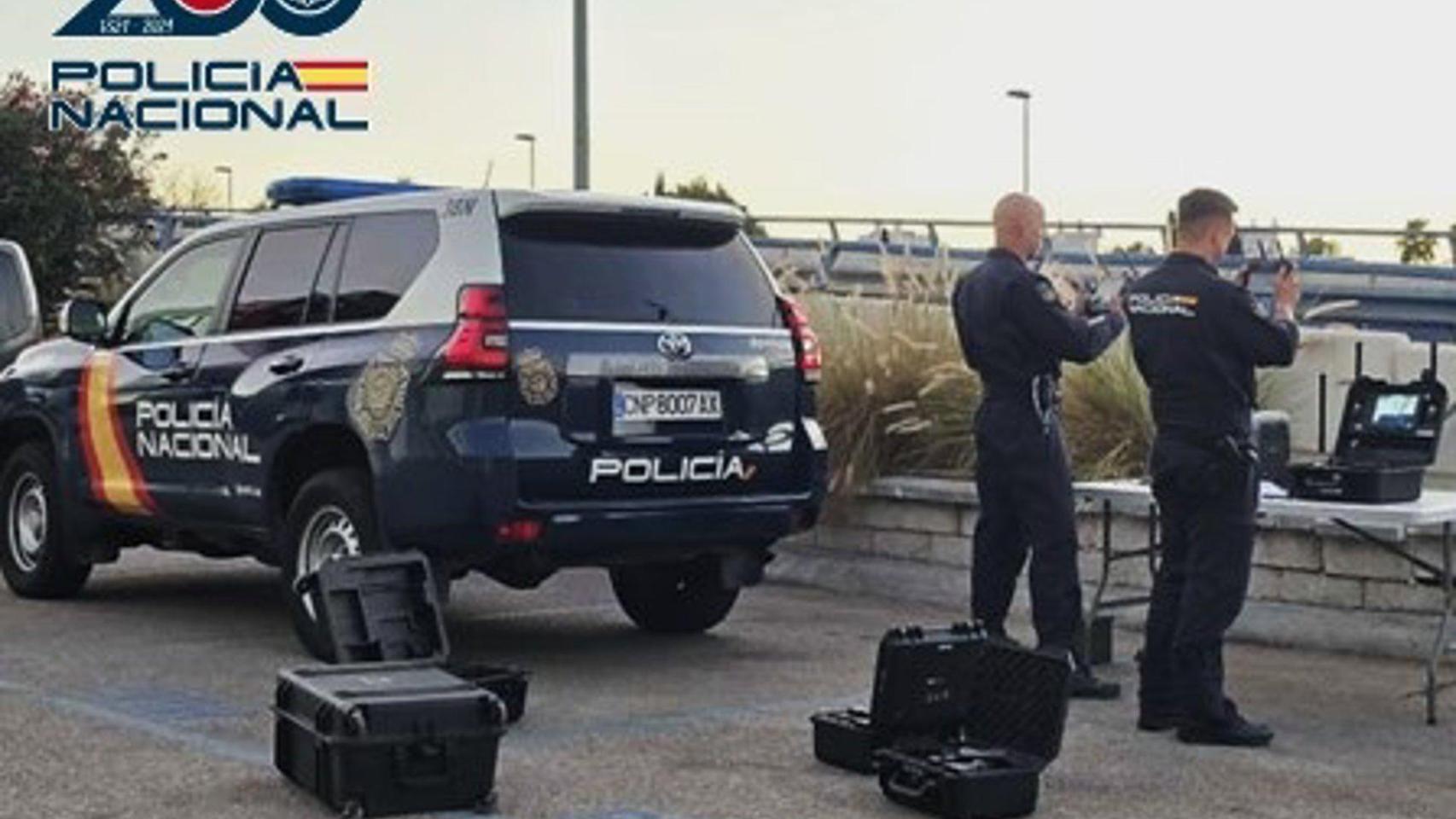 La Policía Nacional interceptó tres drones no autorizados durante el ...