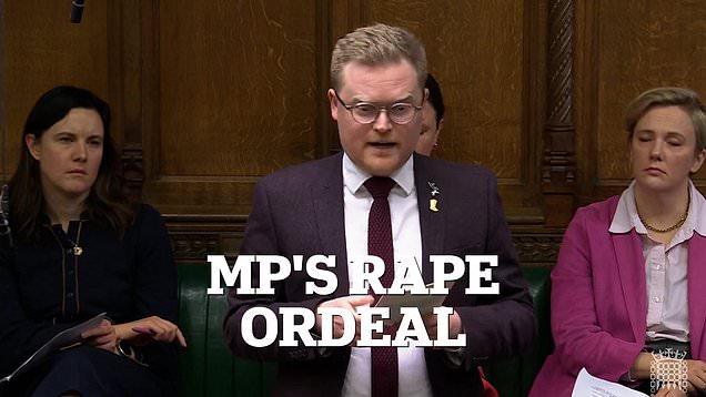 Labour MP Josh Newbury reveals he was raped after being spiked