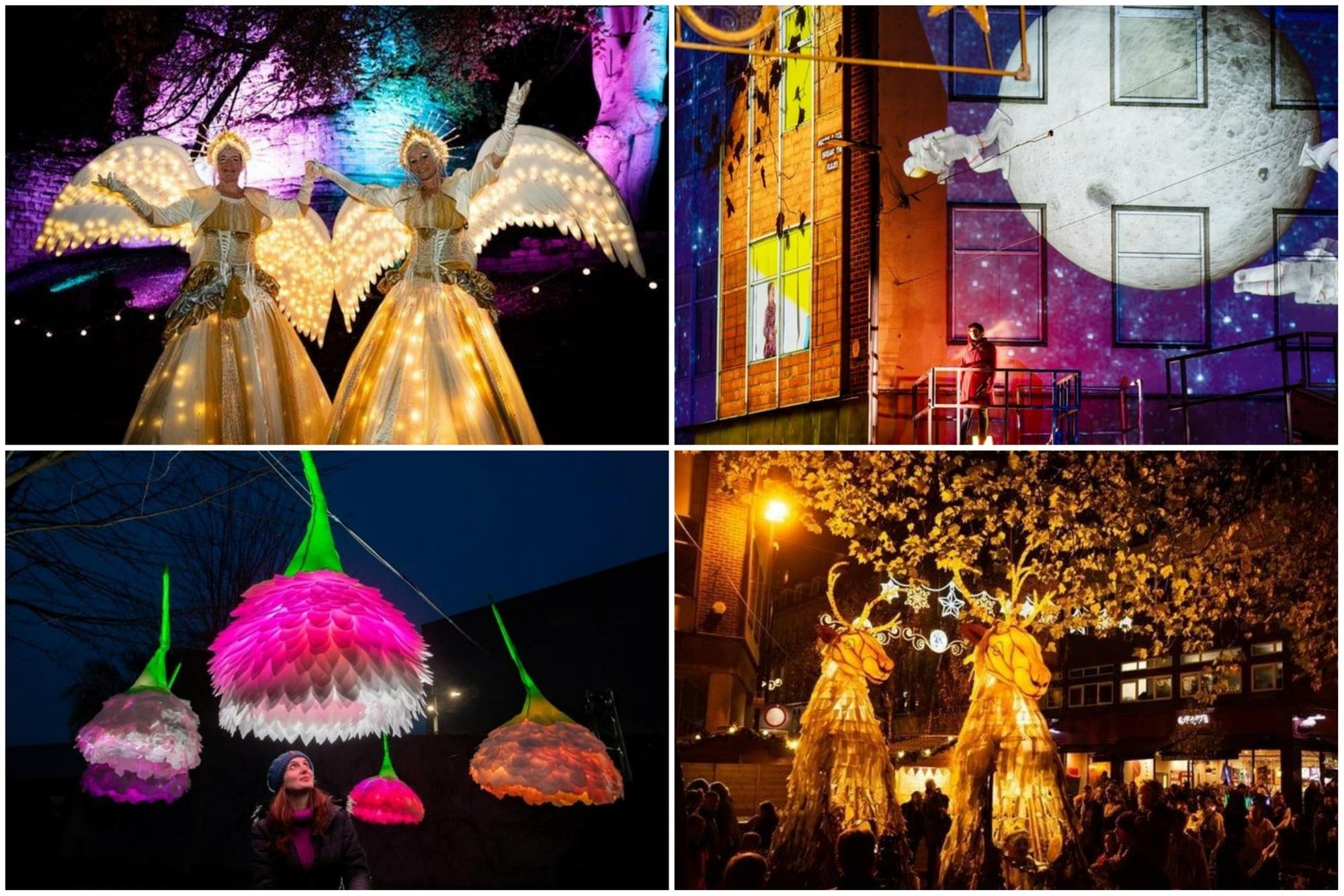 IN PICTURES: Look back at Wakefield's illuminating Light Up festival ...