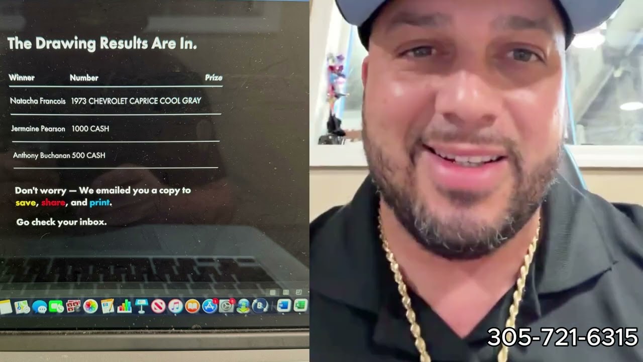 Picking the 73 Chevy donk giveaway winner