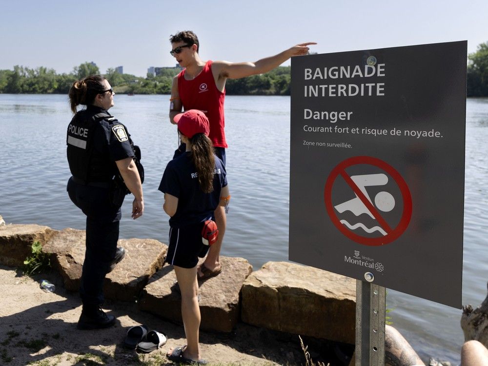 Sign incorrectly said Verdun beach was being monitored when man drowned: coroner