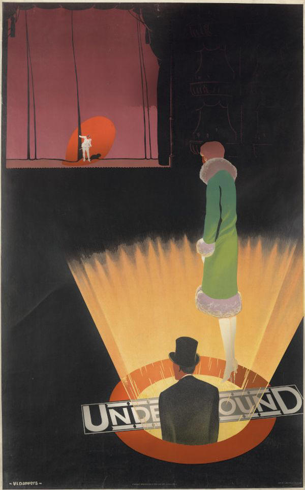 Vintage London Underground posters go on display at Transport Museum