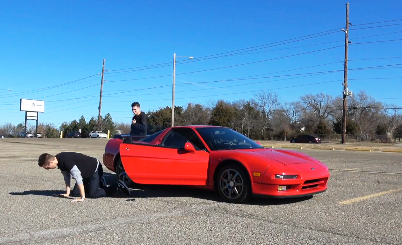 Teaching a 15-year-old to drive my Acura NSX stick shift
