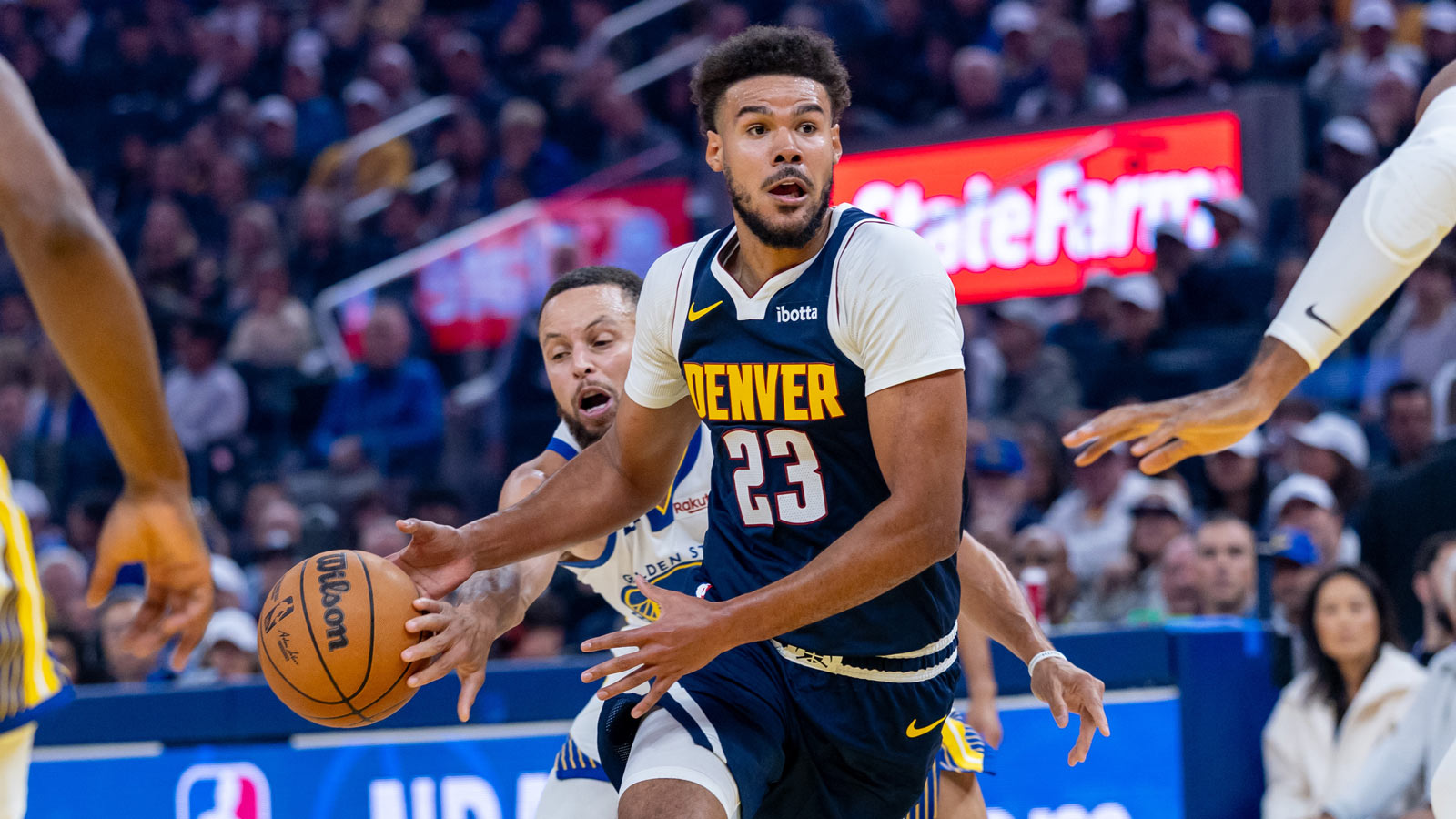 Nuggets’ Cam Johnson limps out of Mavericks game to add to injury woes