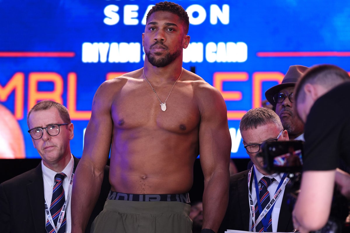 Anthony Joshua turns to high-profile training team for ‘colossal’ Jake ...