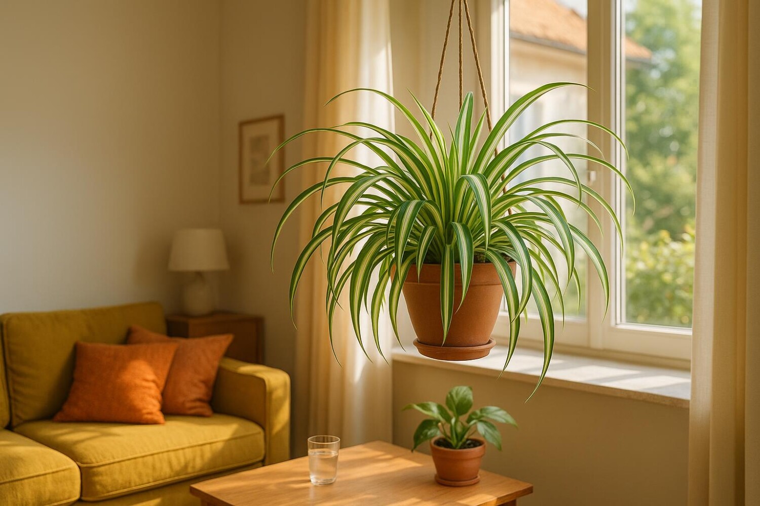 Ce favori sans souci validé par la nasa : la plante araignée qui ...