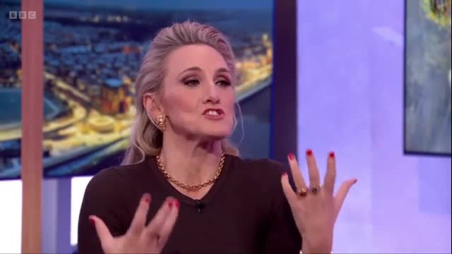 Celebrity MasterChef host Grace Dent fights back tears at fan reaction