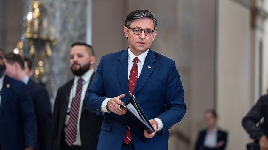 Johnson counters Thune on Russian sanctions bill process: ‘Not my ...