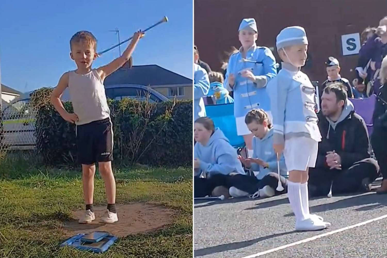 7-Year-Old Boy Fell in Love with Baton Twirling at a Local Parade. Now ...