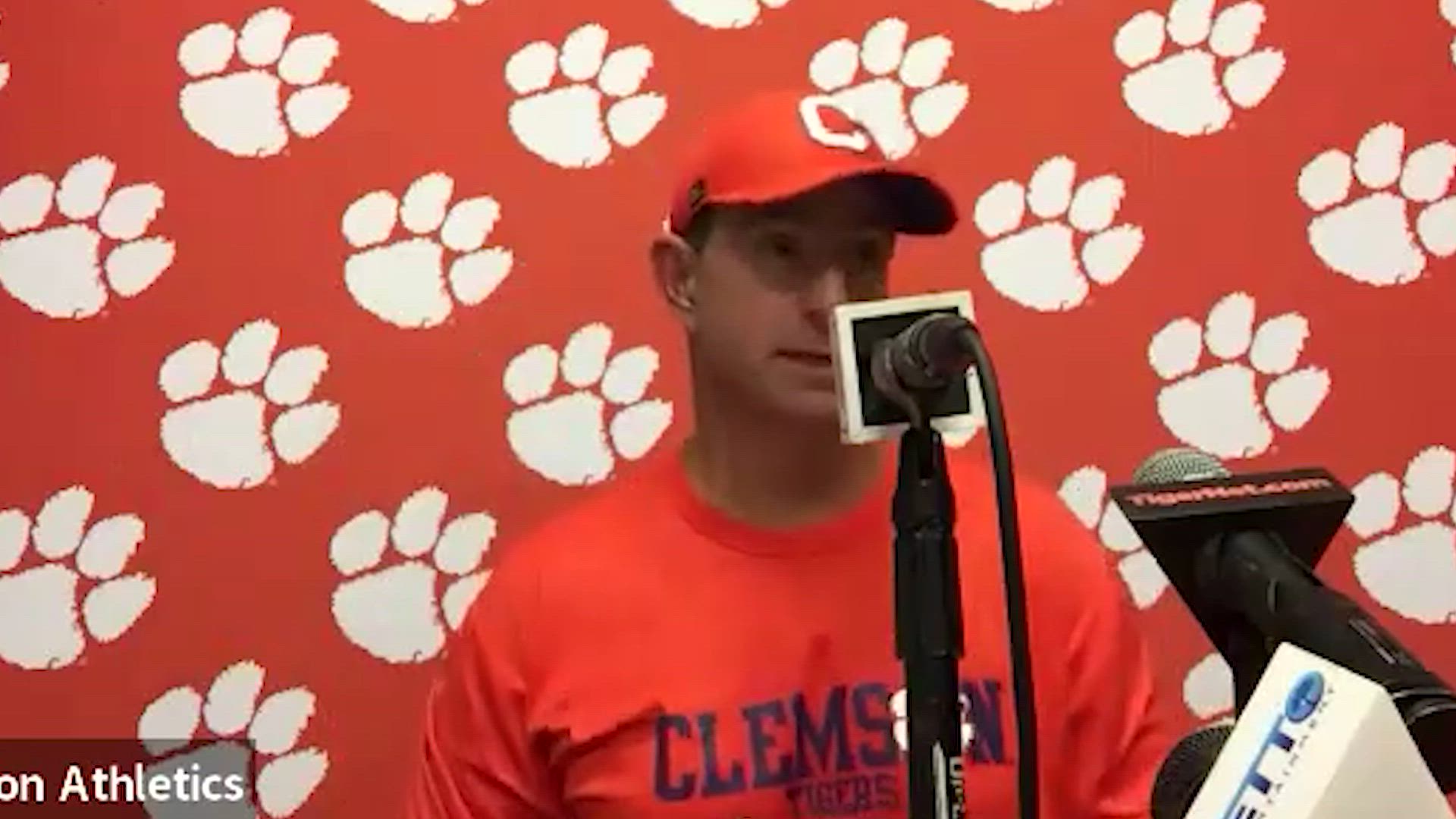 Dabo Swinney After Clemson Beat Louisville, 'That was Amazing'