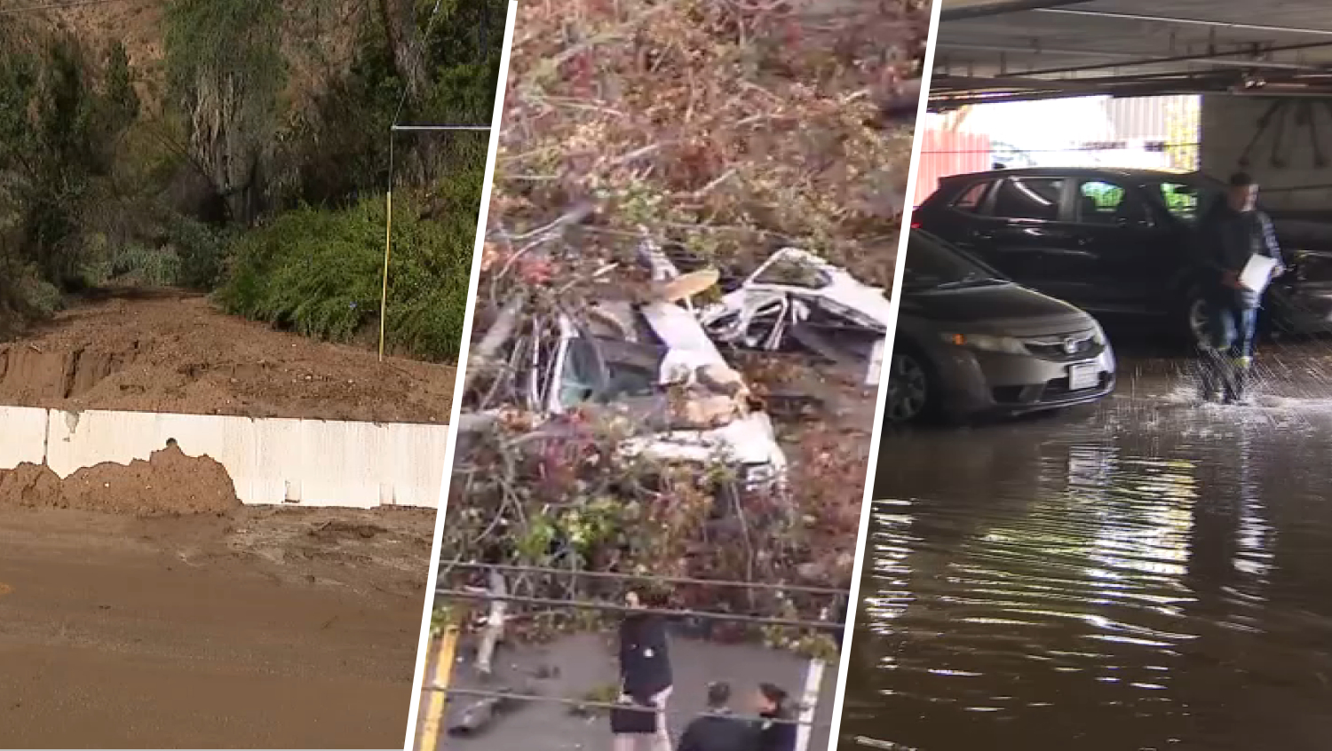 November storms causes street flooding, mud overflow, fatal accident ...