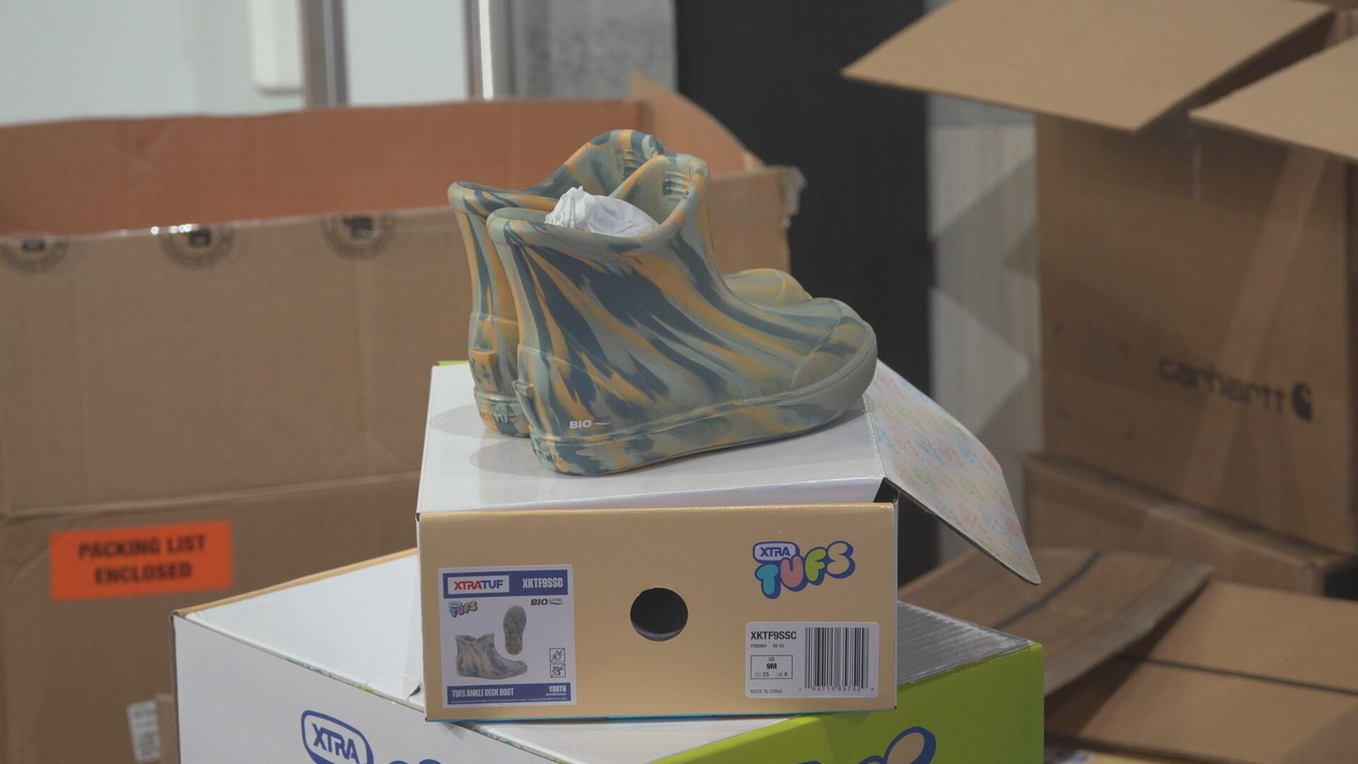 300 boots donated: Alaskan company helps coordinate donation for Halong ...