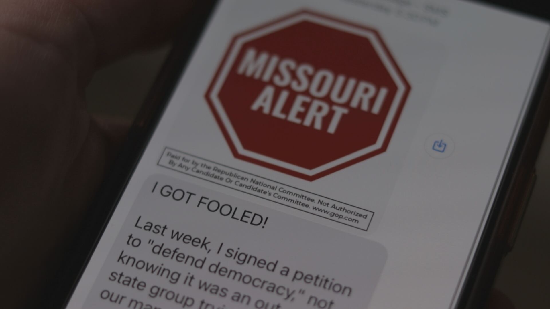 Text blast draws attention to out-of-state money fueling dueling ...