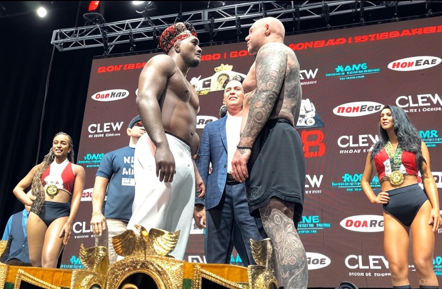 BKB 48 weigh ins video results, face offs | Night of Four Kings