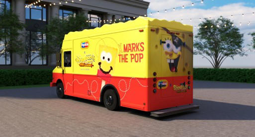 SpongeBob SquarePants-themed ice truck to roam around L.A. for one day
