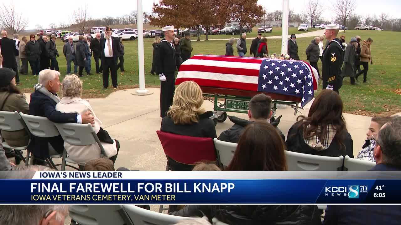 Des Moines developer and philanthropist Bill Knapp interred at Iowa ...