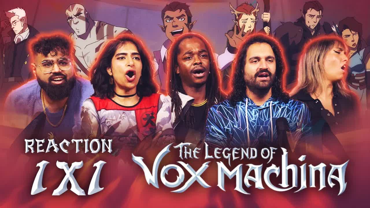 TERROR! The Legend of Vox Machina - 1x1 - Group reaction