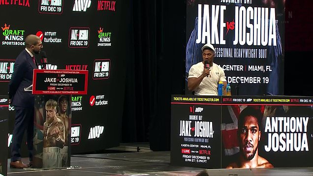 Anthony Joshua turns to high-profile training team for 'colossal' Jake ...