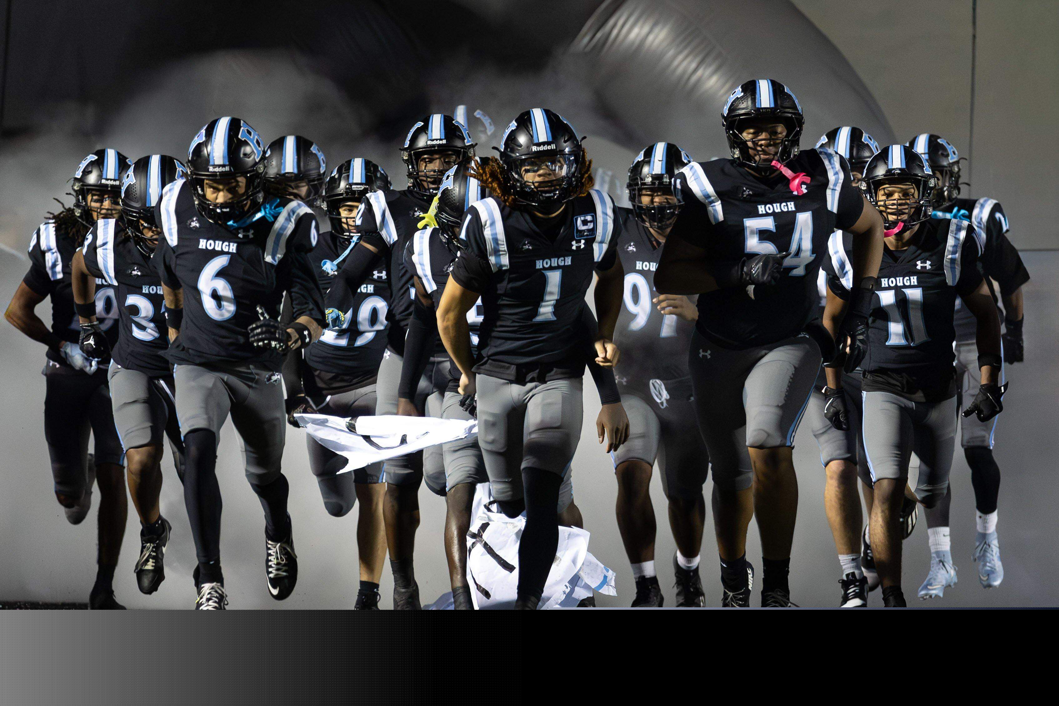 Hough starts slow, rolls past West Forsyth. West Charlotte on deck