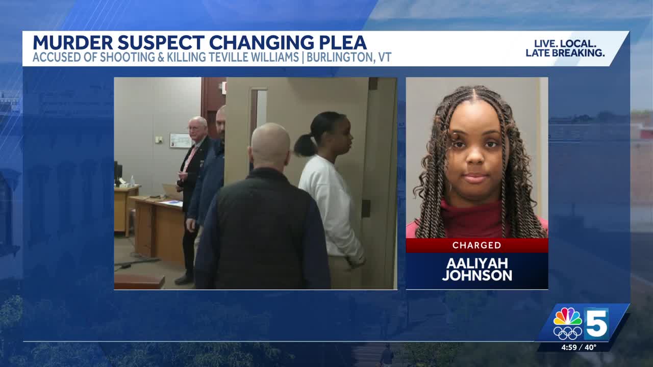 Aaliyah Johnson to change plea in deadly Burlington shooting