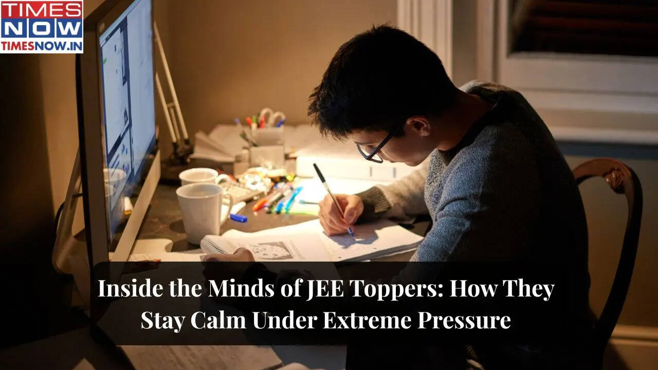 Inside the Minds of JEE Toppers: How They Stay Calm Under Extreme Pressure