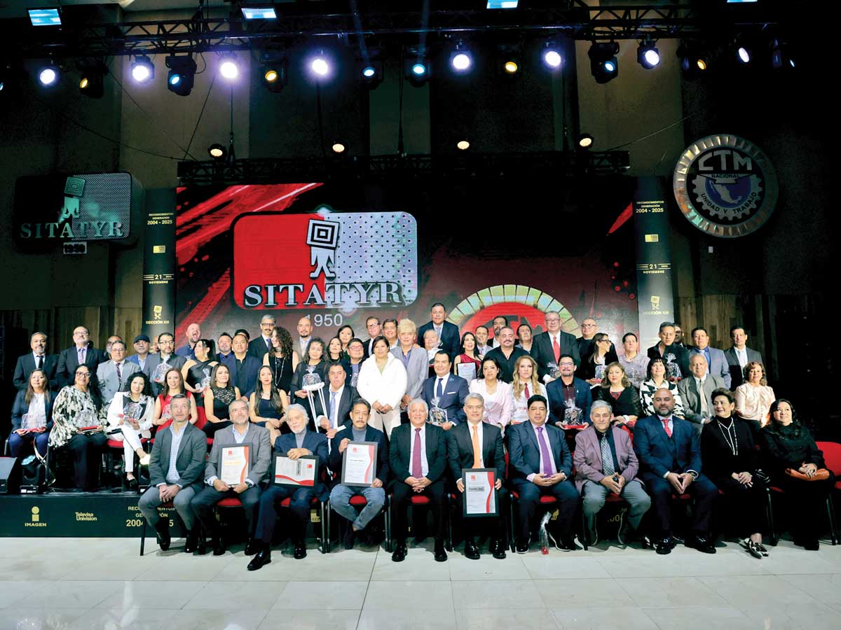 Sección 12 del SITATYR honra a lo mejor de la TV en su X Entrega de ...
