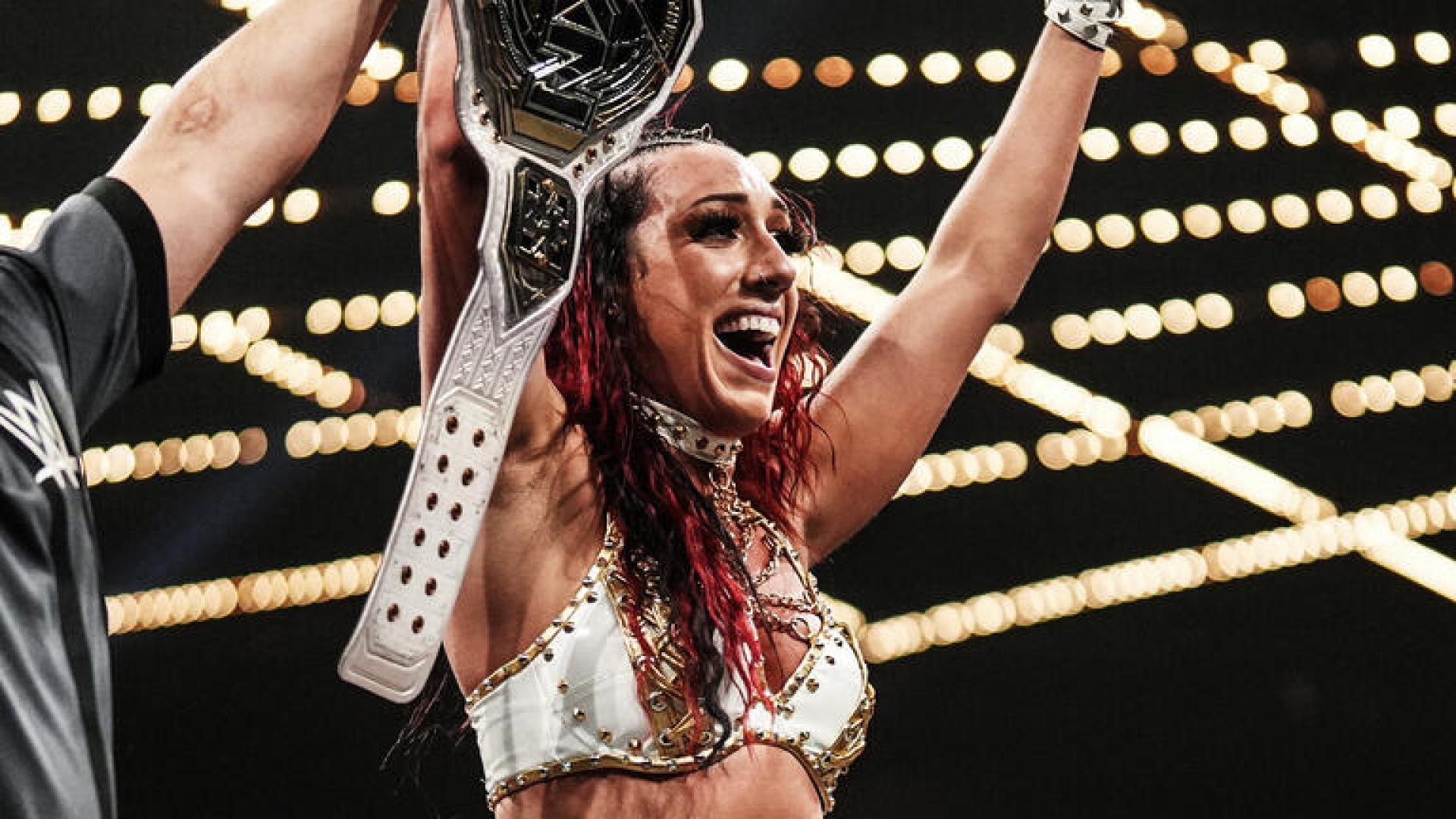 Becky Lynch delivers emotional acceptance speech before possible WWE ...