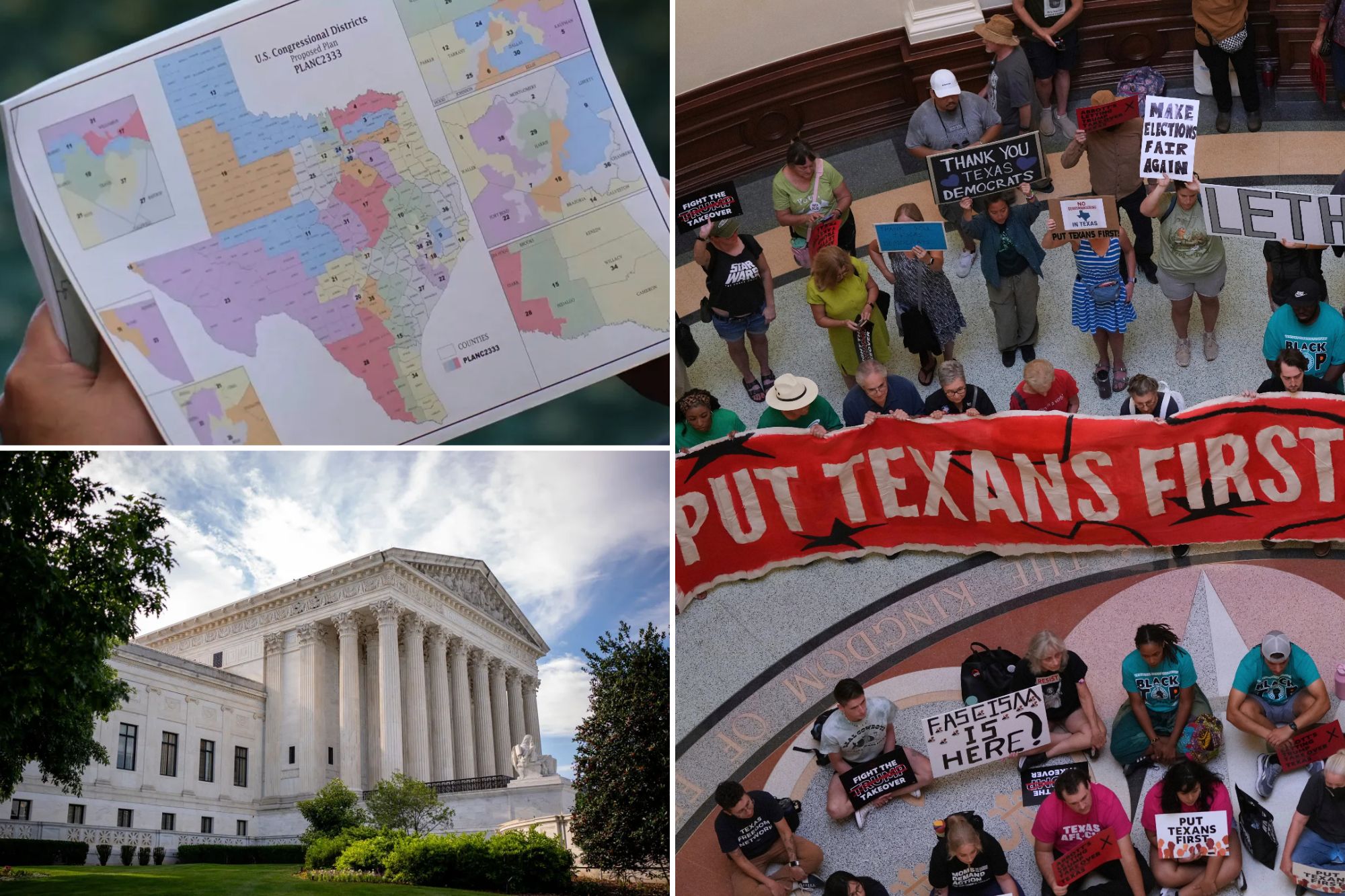 Supreme Court blocks order that found Texas congressional map is likely ...