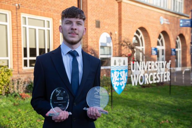 Two Worcester University students win prestigious journalism awards