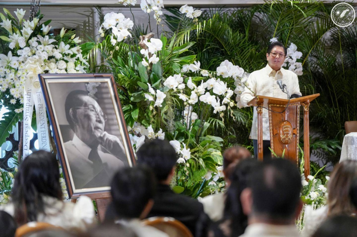 Enrile laid to rest at Libingan ng mga Bayani