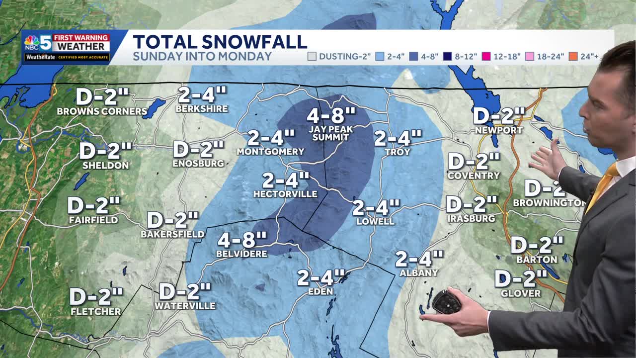Brighter Saturday, expect a little mountain snow later Sunday (11-21-25)