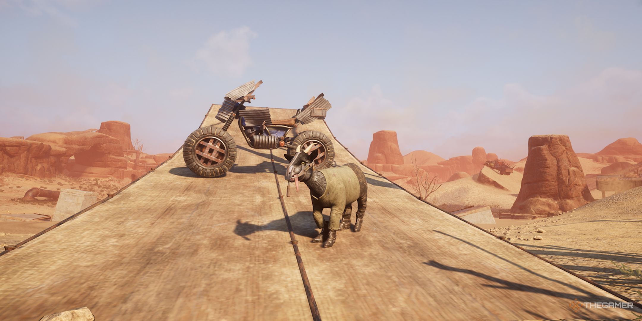Where To Find All Baadlands Ramps In Goat Simulator 3