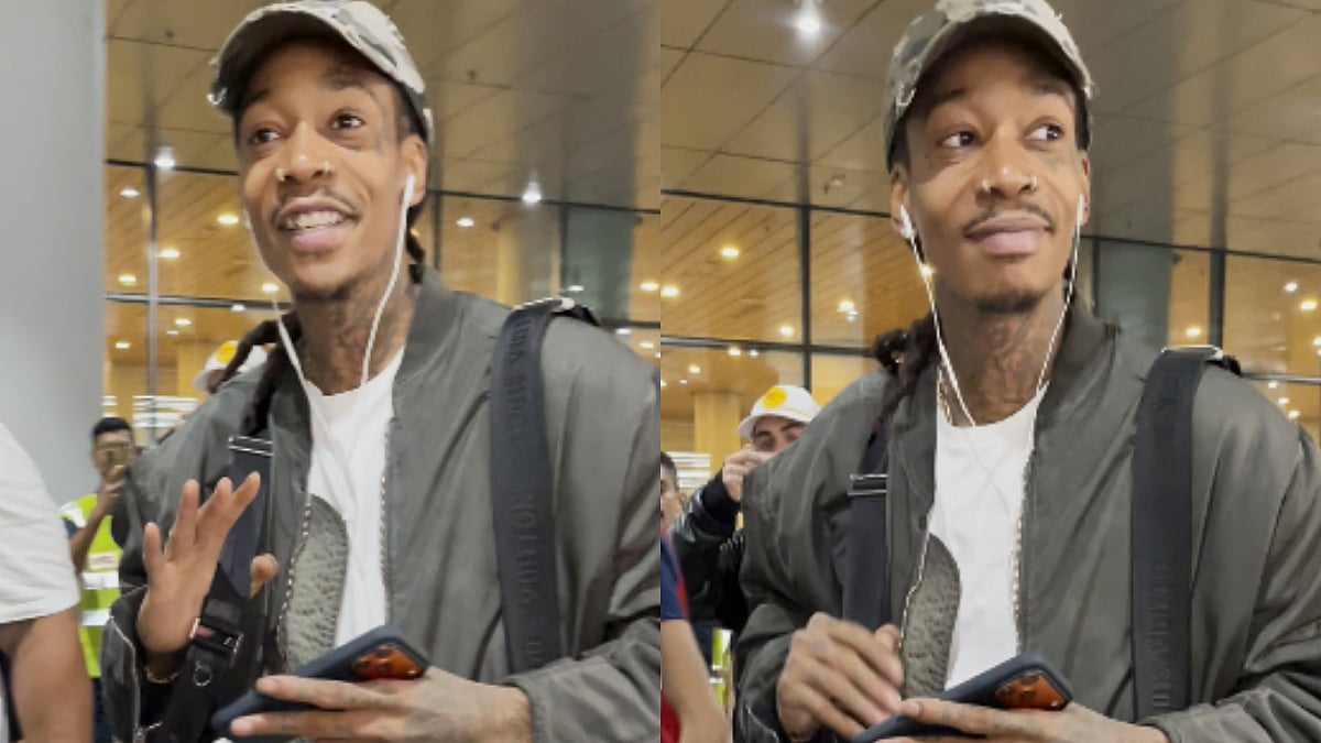 Rapper Wiz Khalifa Arrives In Mumbai Ahead Of Rolling Loud India 2025 ...