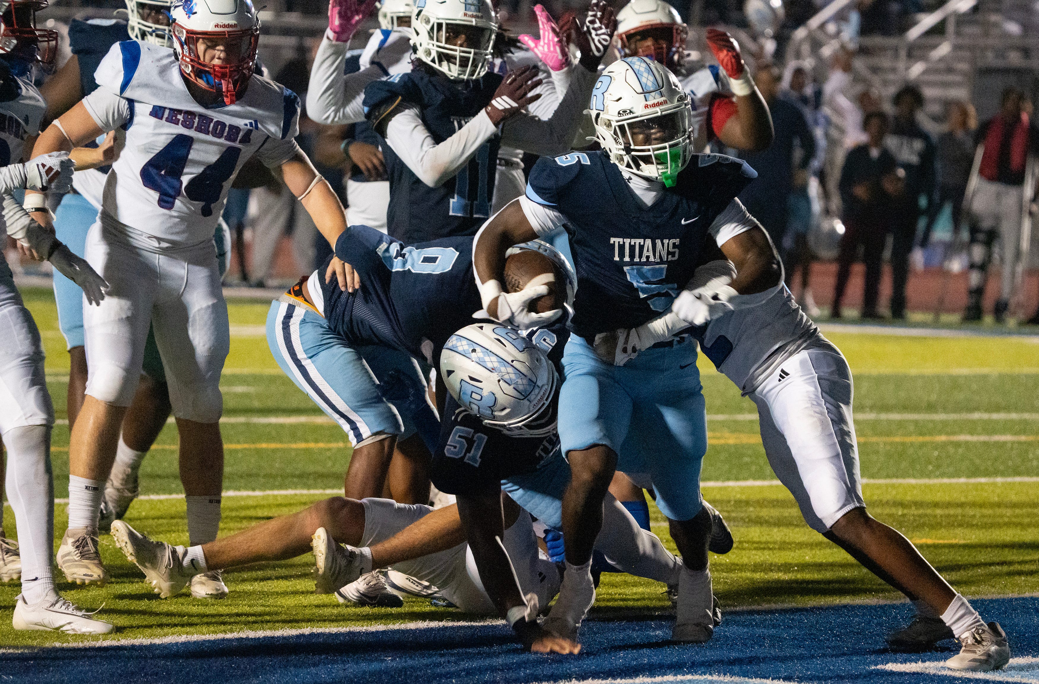 MHSAA football playoffs brackets. See the fourth-round pairings