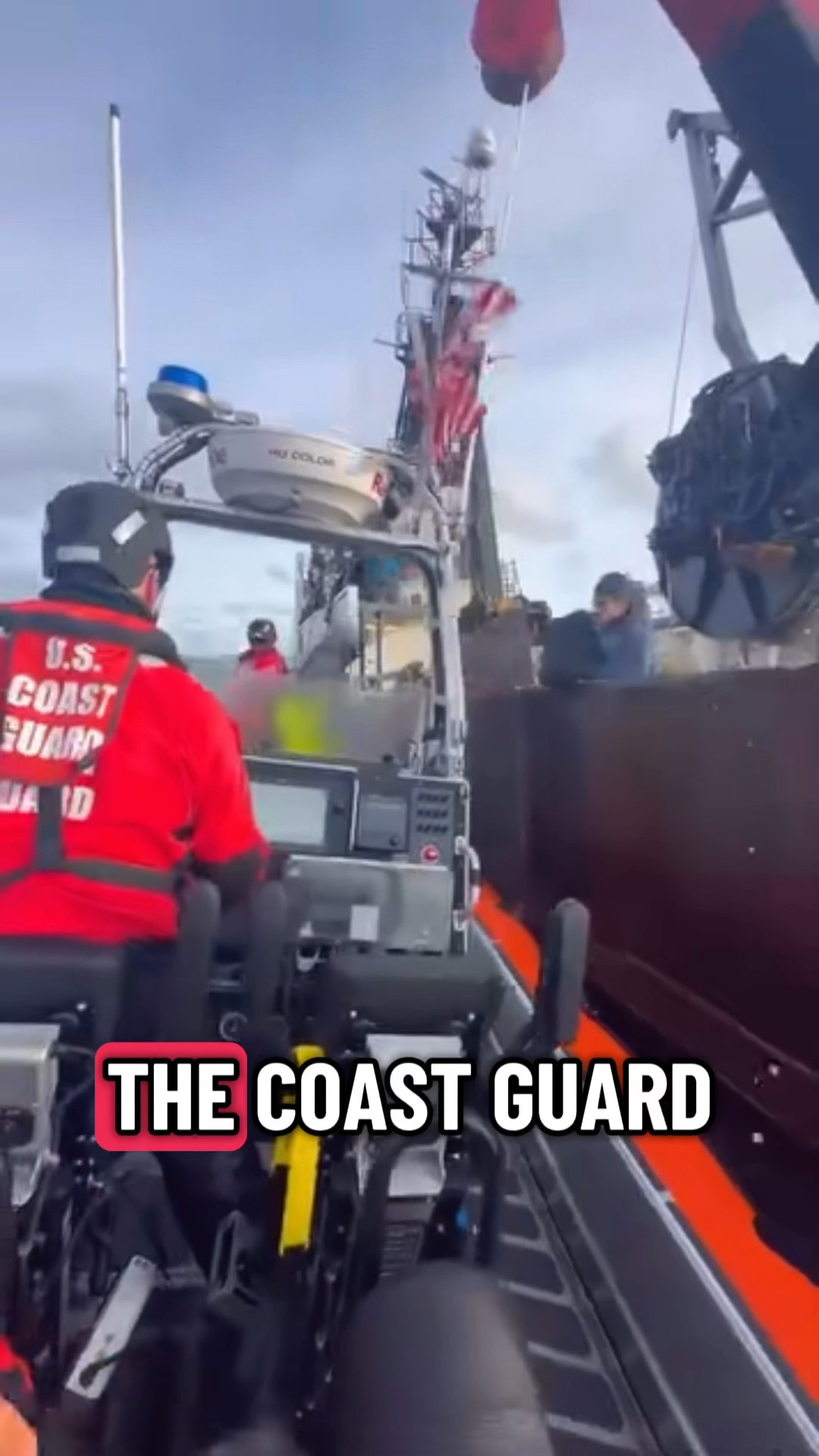 Coast Guard rescues 5 Washington fishermen stranded in Gulf of Alaska
