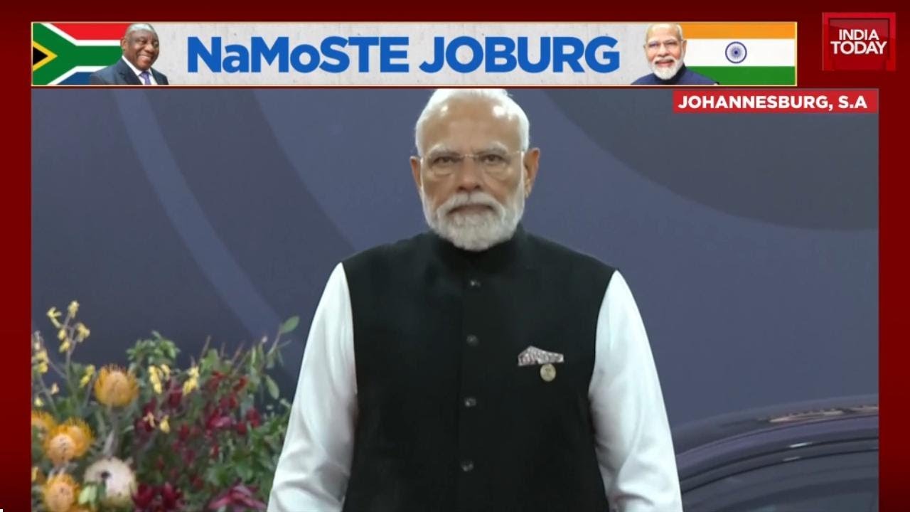 PM Modi Arrives at G20 Summit, Champions Global South One Earth, One Family