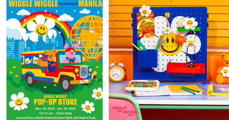 Korean lifestyle brand Wiggle Wiggle to open a pop-up store in Manila