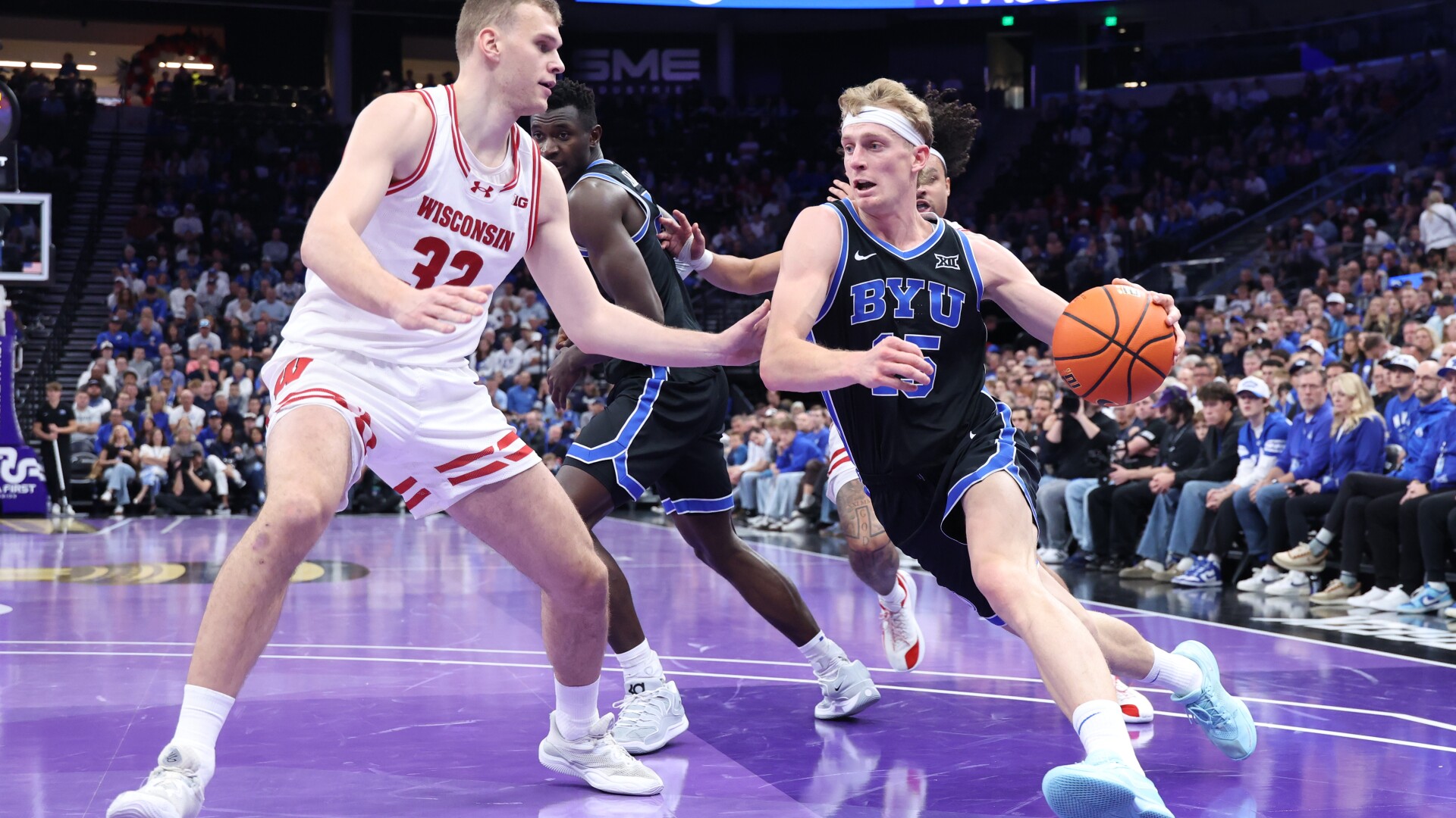 Richie Saunders scores 26 as No. 9 BYU gets 1st win over ranked foe ...