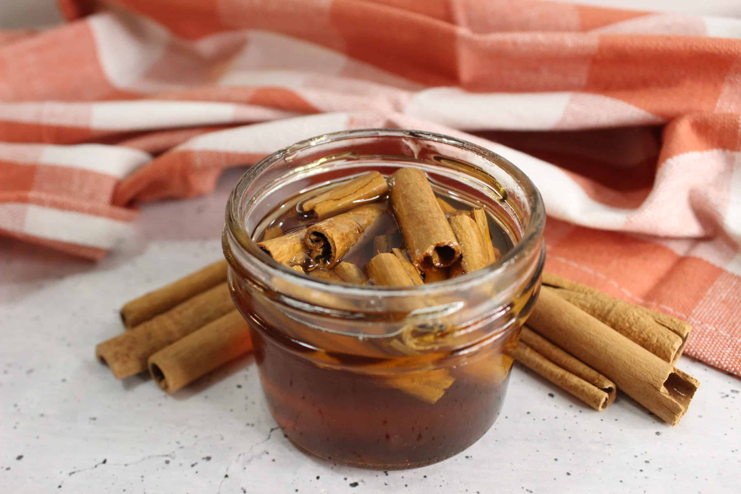 Homemade Cinnamon Infused Honey
