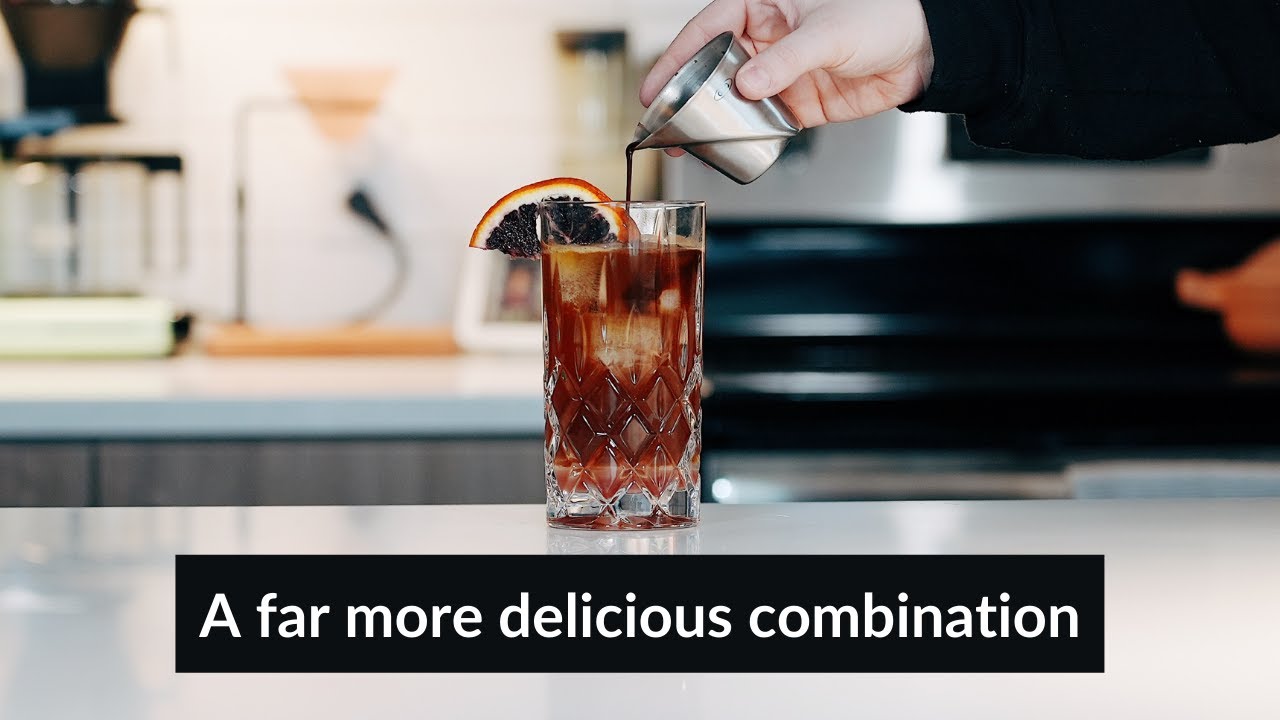 Elevating the espresso orange juice trend: Spiced syrup & summer sips!