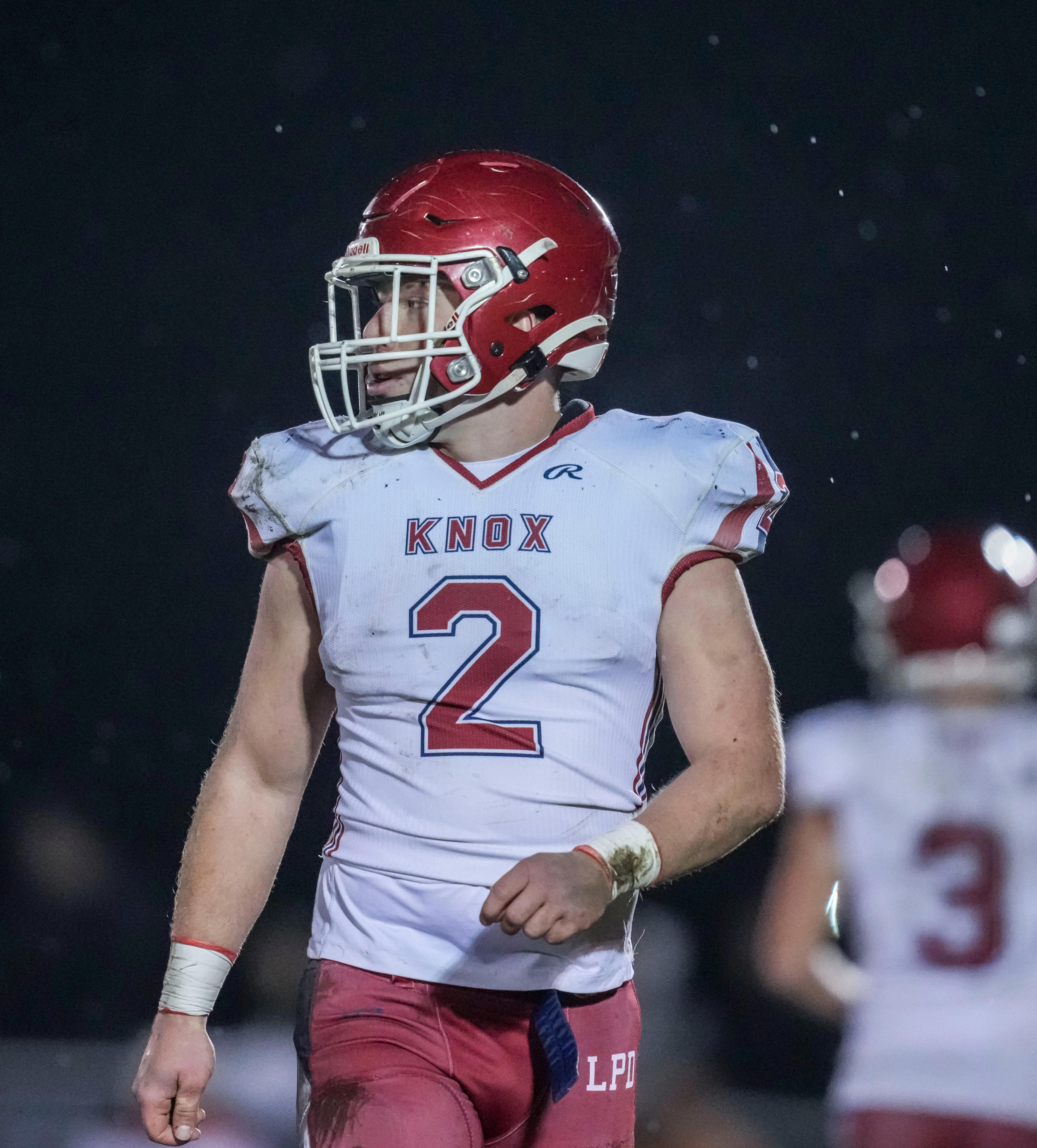 Knox's Myles McLaughlin falls short of national rushing record, season over