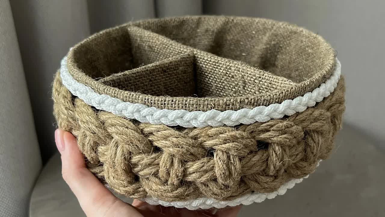 Durable And Very Beautiful Organizer With Two Types Of Weaving With ...