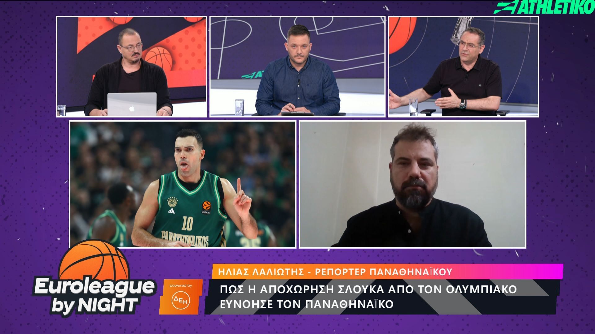 Β. Ιωάννου: «Η αποχώρηση του Σλούκα από τον Ολυμπιακό, έκανε μάγκα τον ...