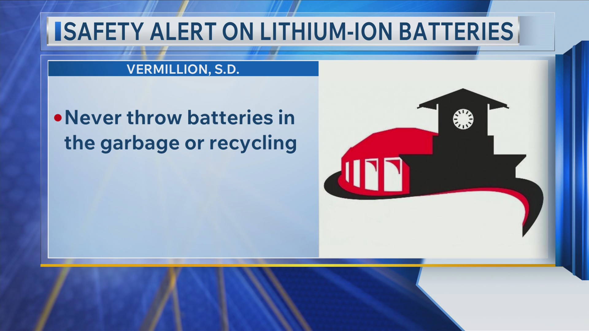 Safety Alert on Lithium-Ion Batteries Disposal