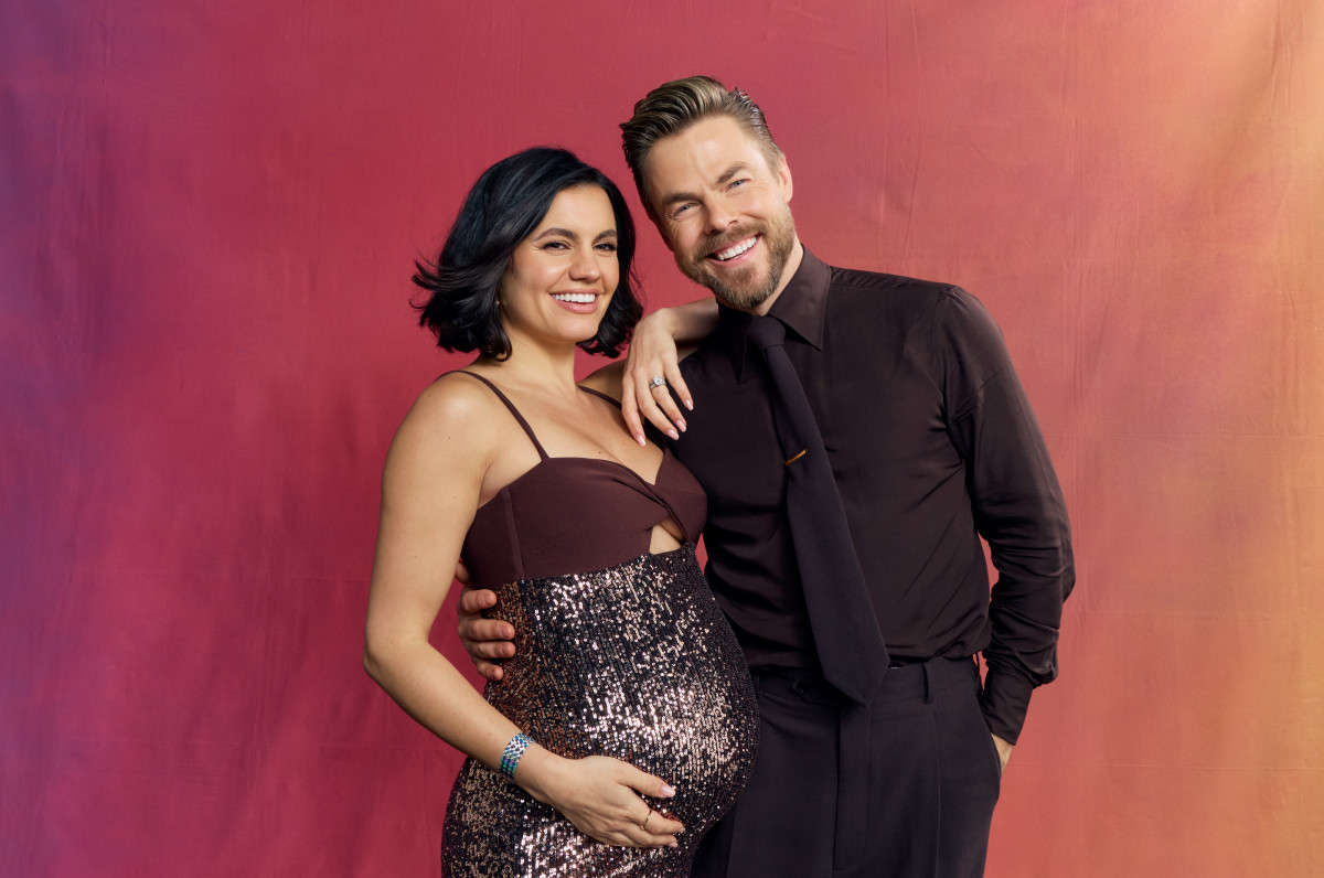 Diaper Doodles and Birth Class Shocks: Derek Hough Gives Peek Into ...