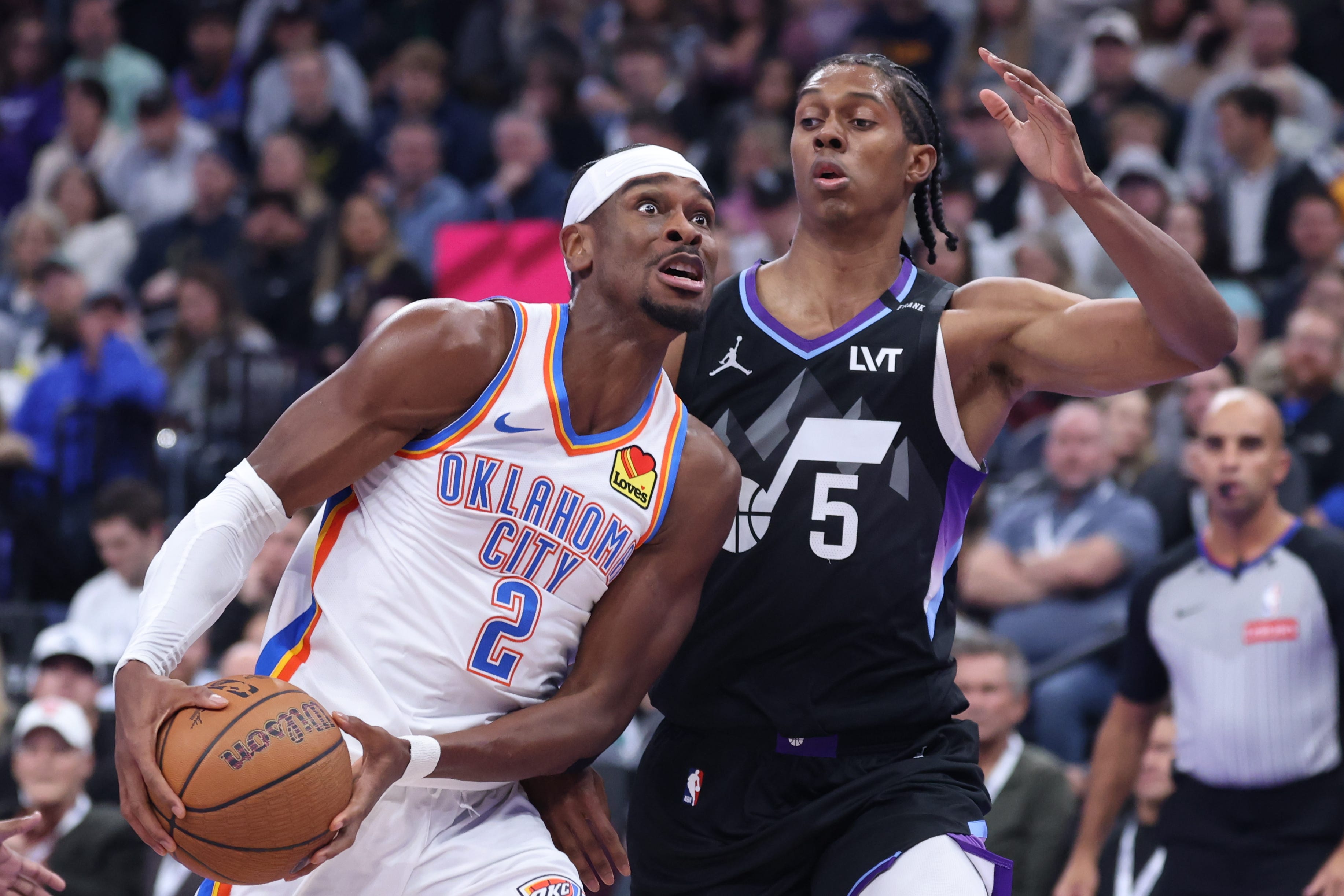 Thunder vs Jazz highlights: Shai Gilgeous-Alexander, OKC roll past Utah ...