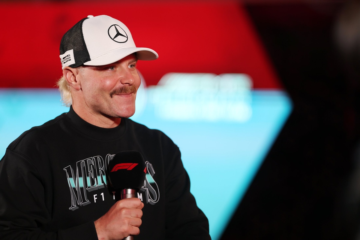 Valtteri Bottas spotted walking bride down the aisle at F1 Las Vegas ...