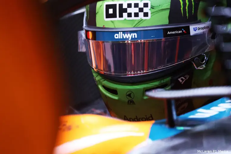 Norris ging all-in en werd beloond met poleposition, Verstappen klaar ...