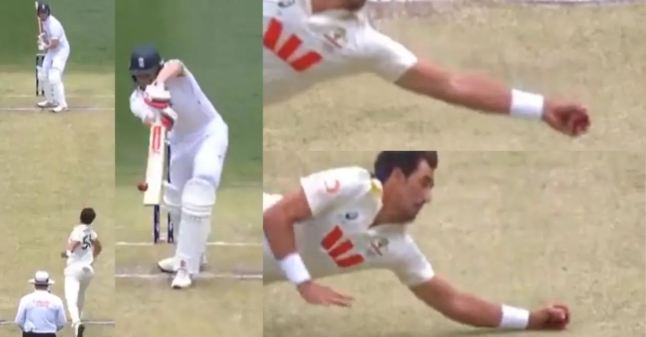 Ashes 2025-26 [WATCH]: Mitchell Starc plucks a screamer to remove Zak ...