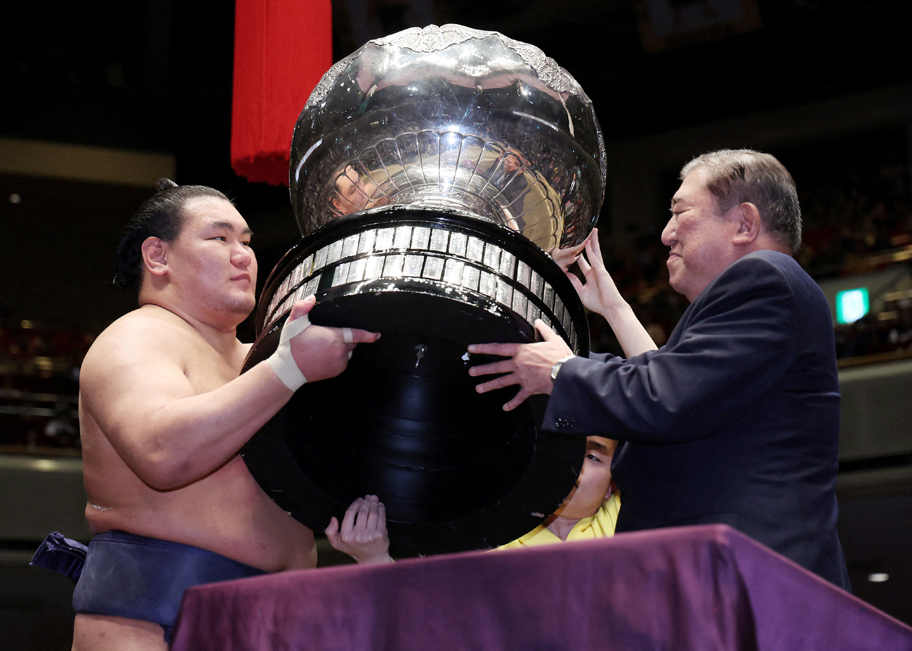 Japan’s sacred sumo ring is off-limits to women, even its new prime ...
